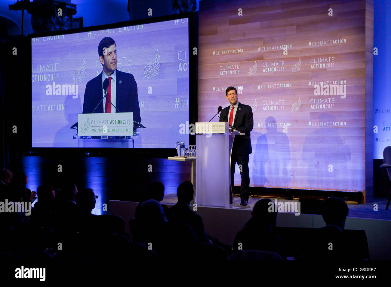 David W Rivkin, President, International Bar Association, speaking at ...