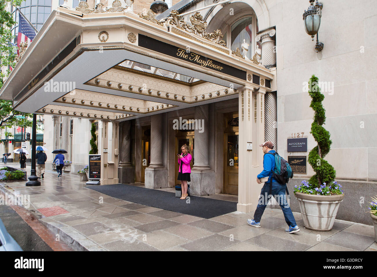 Mayflower hotel hi-res stock photography and images - Alamy