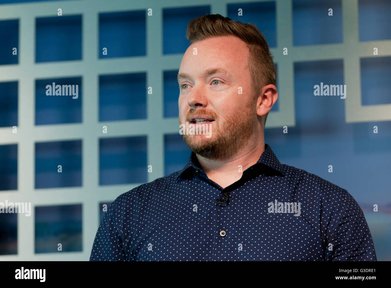 Phil Hansen, artist - USA Stock Photo - Alamy