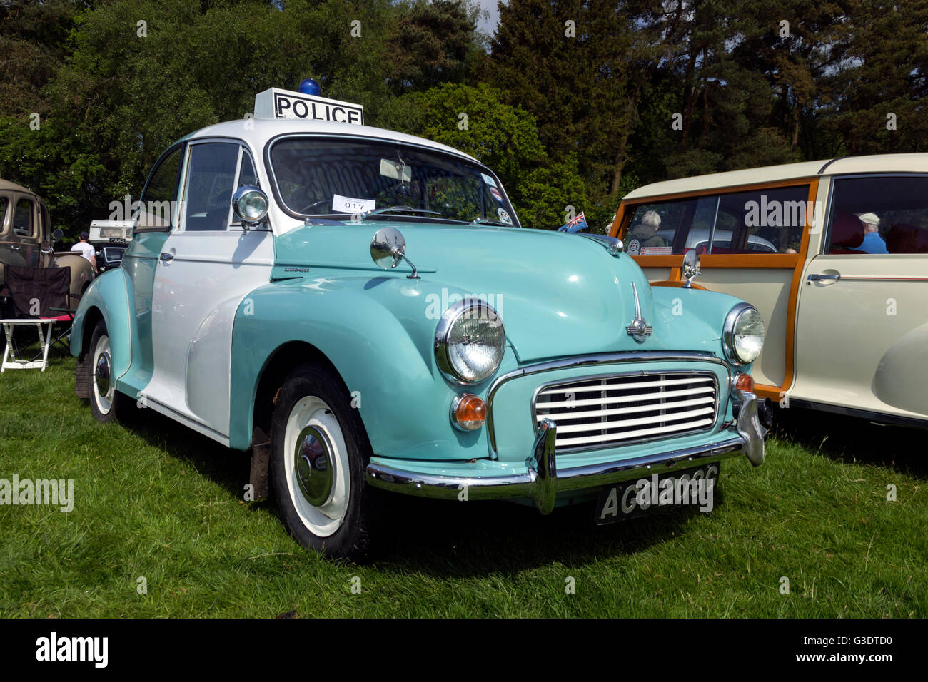 Morris Minor Police Car Stock Photo - Alamy