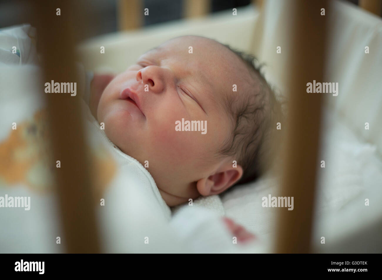 Happy newborn baby Stock Photo - Alamy