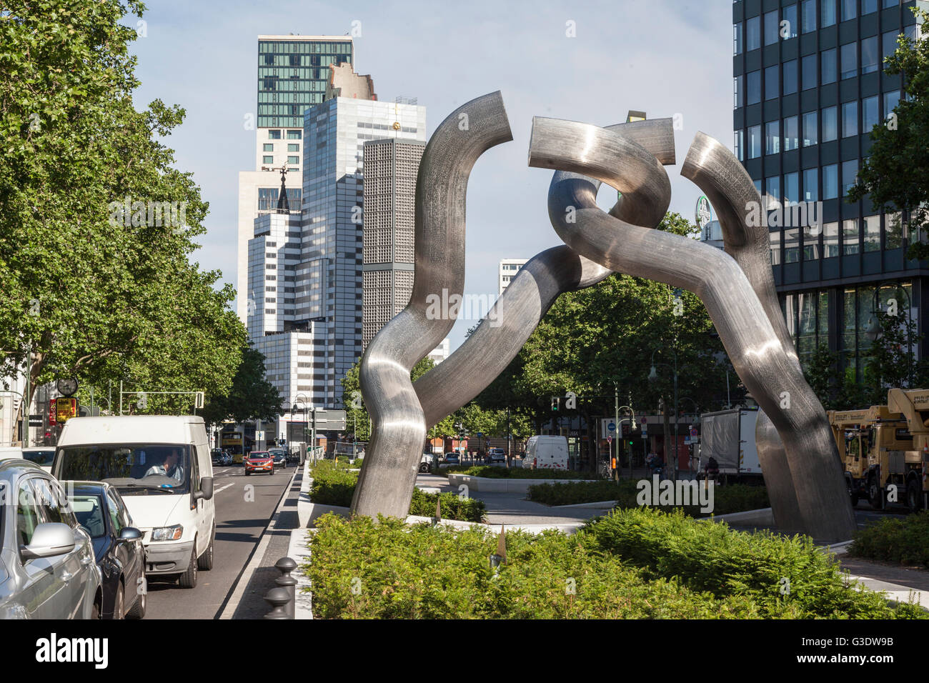 Sculpture in Berlin Germany Stock Photo - Alamy