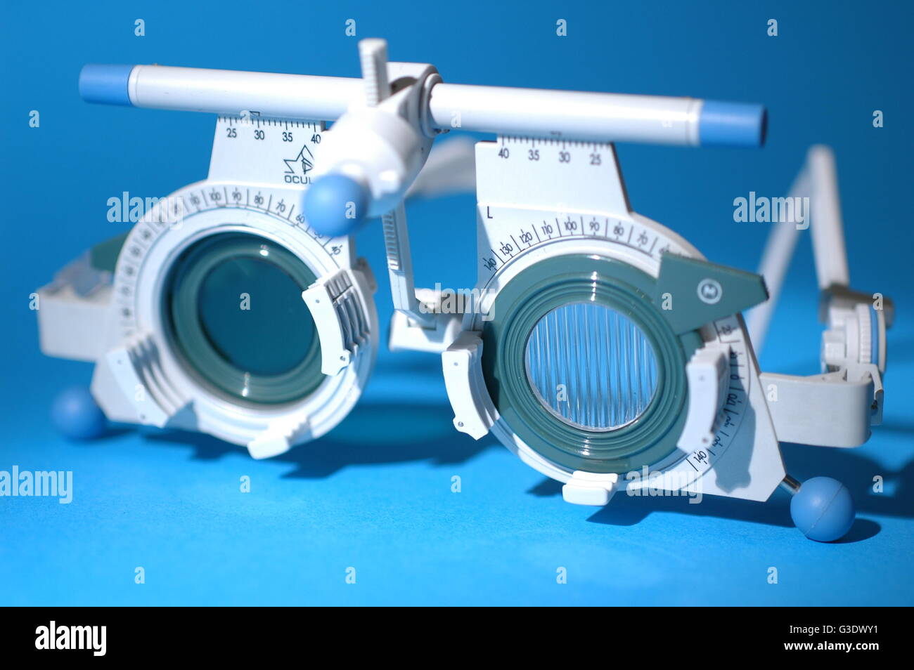 Opthalmic eye test hi-res stock photography and images - Alamy