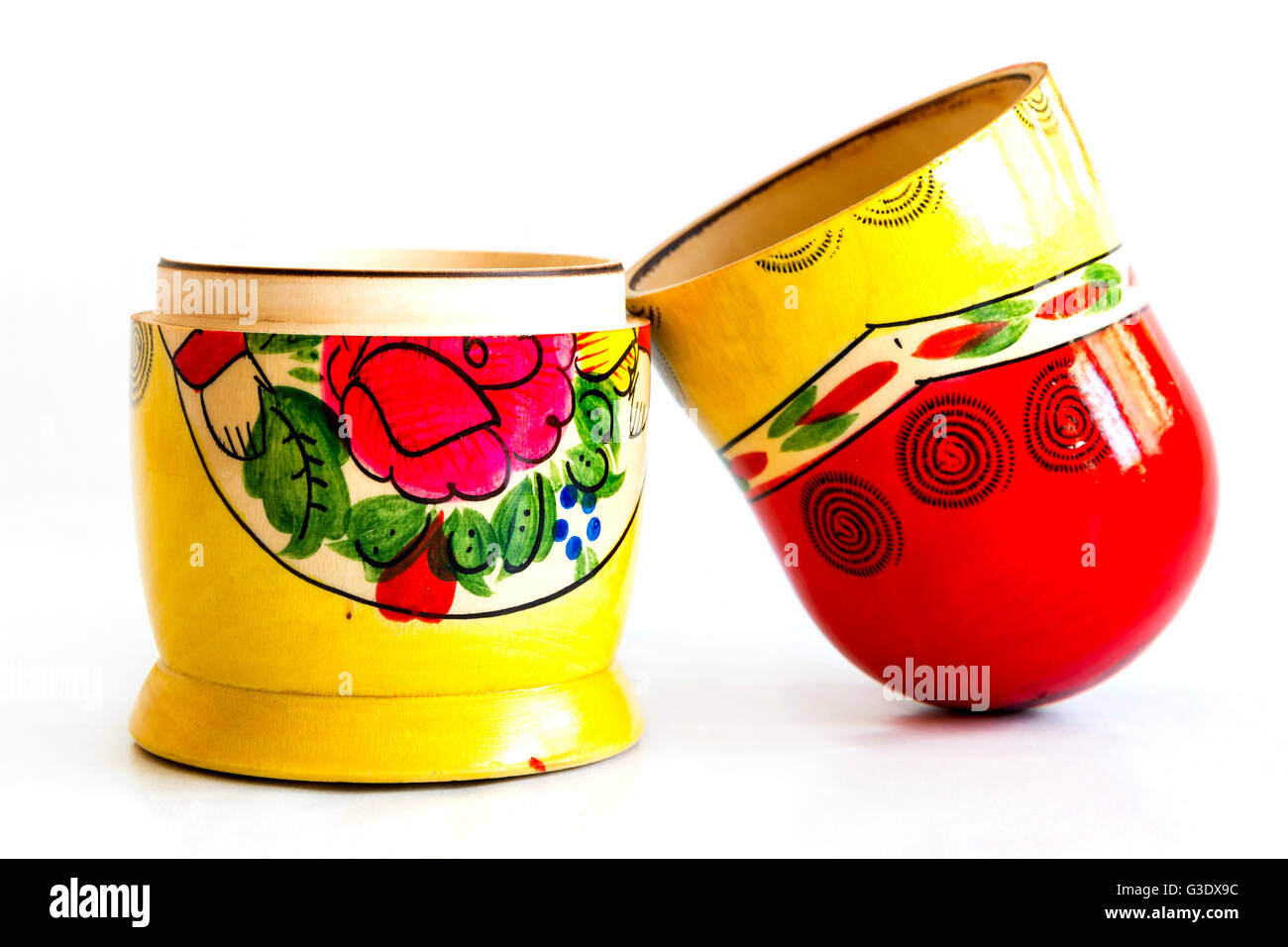 Woman on small traditional Cut Out Stock Images & Pictures - Alamy