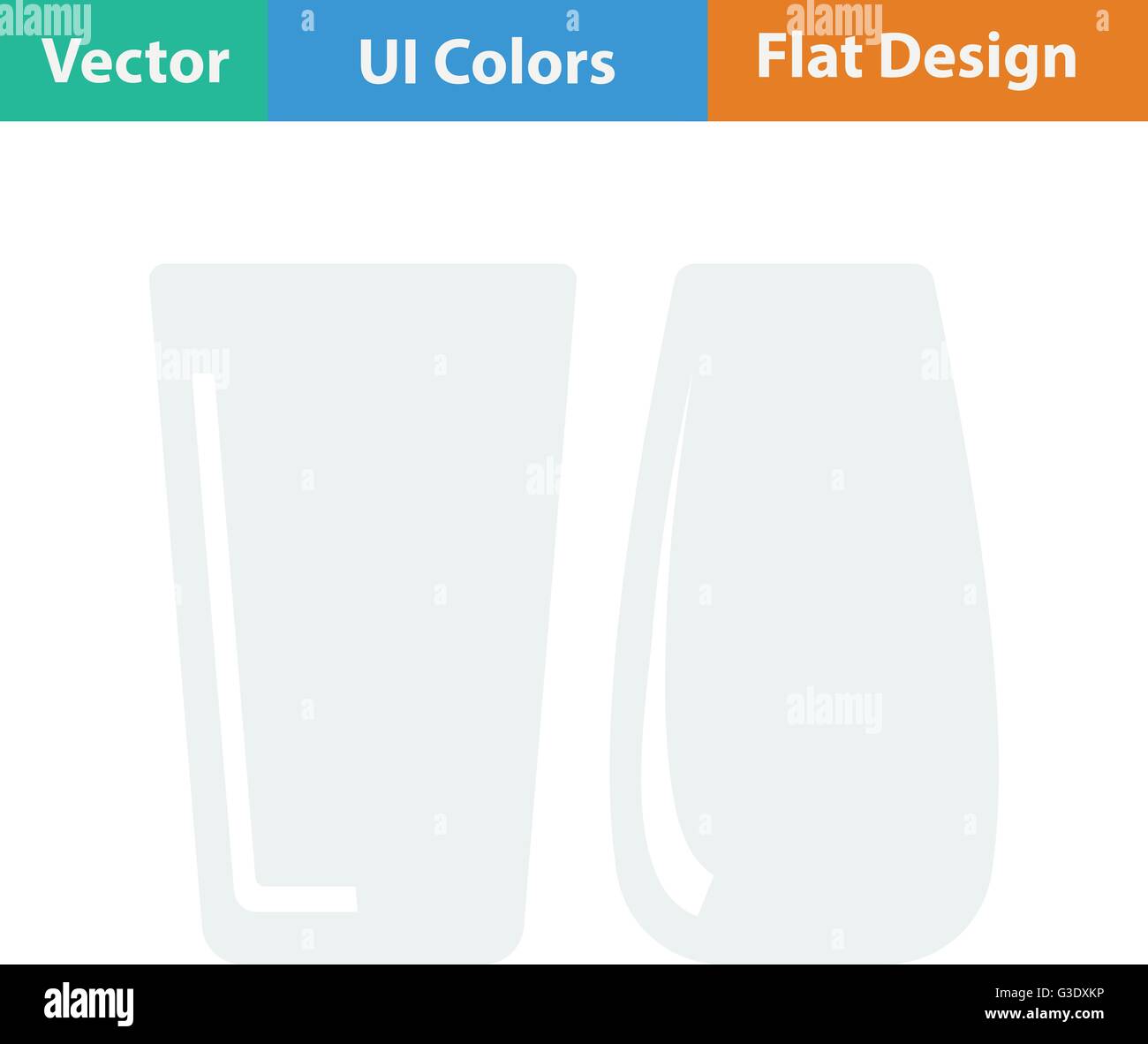 Rounded glasses vector vectors Stock Vector Images - Alamy