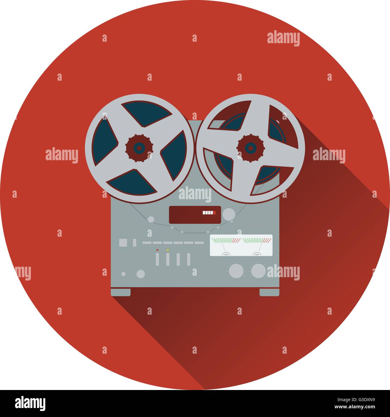 Analog recorder Stock Vector Images - Alamy