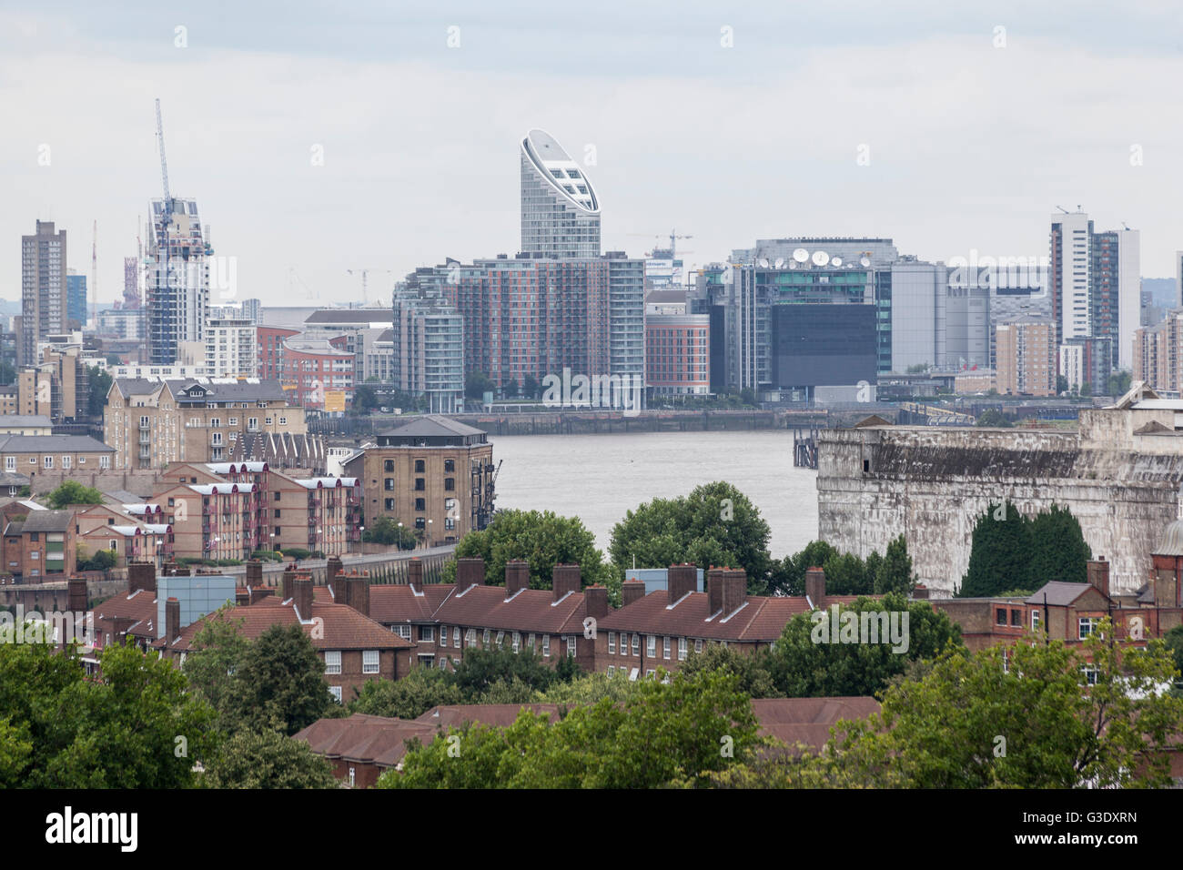 Greenwhich Thames River Stock Photo - Alamy