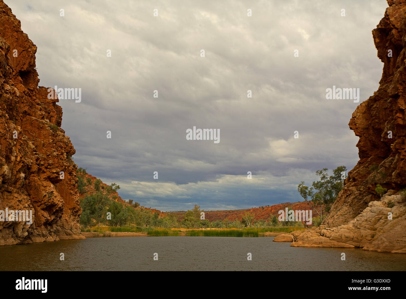 Glen Helen Gorge, NT, Australia Stock Photo - Alamy