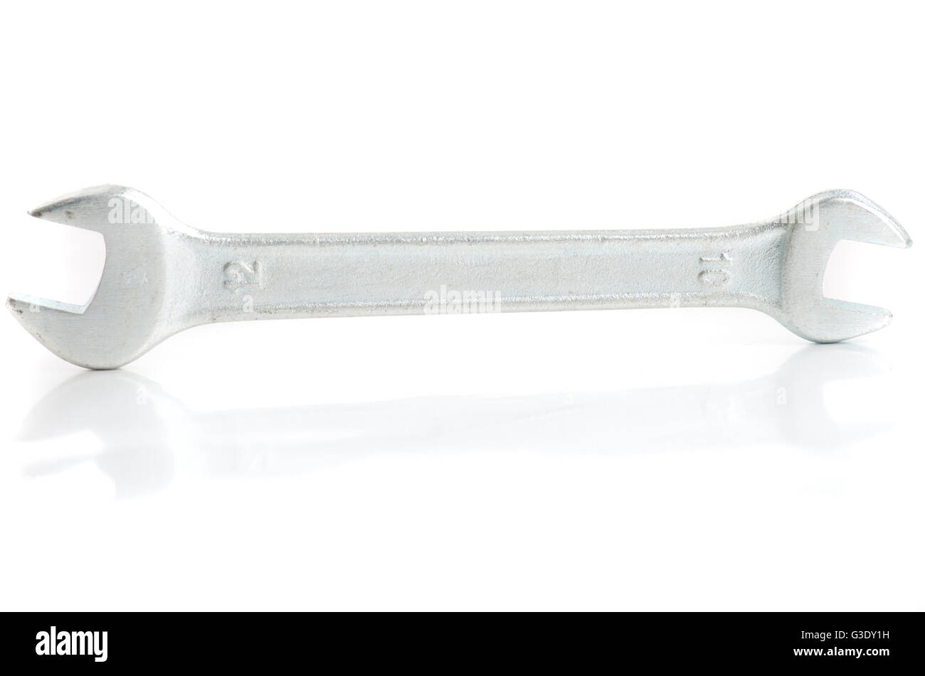 Wrench isolated on white background Stock Photo - Alamy