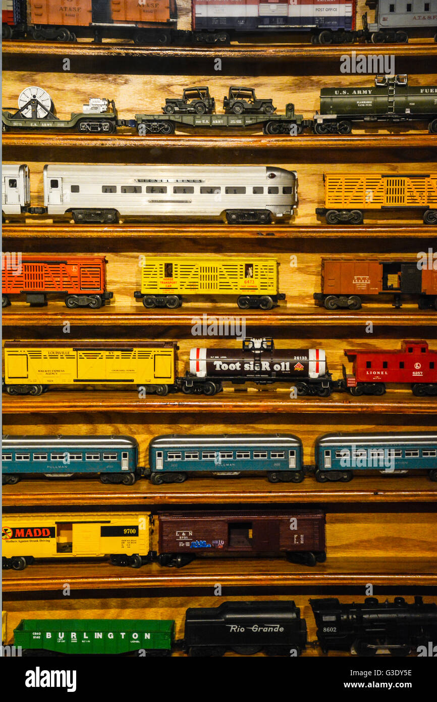 Toy car collection display hi-res stock photography and images - Alamy