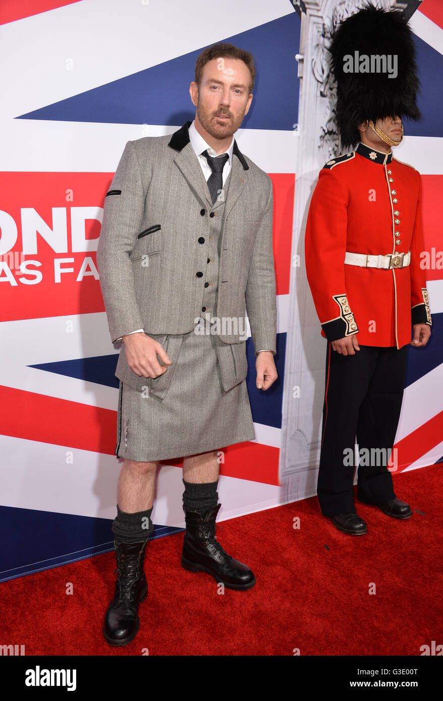 LOS ANGELES, CA - MARCH 1, 2016: Actor Bryan Larkin at the Los Angeles ...