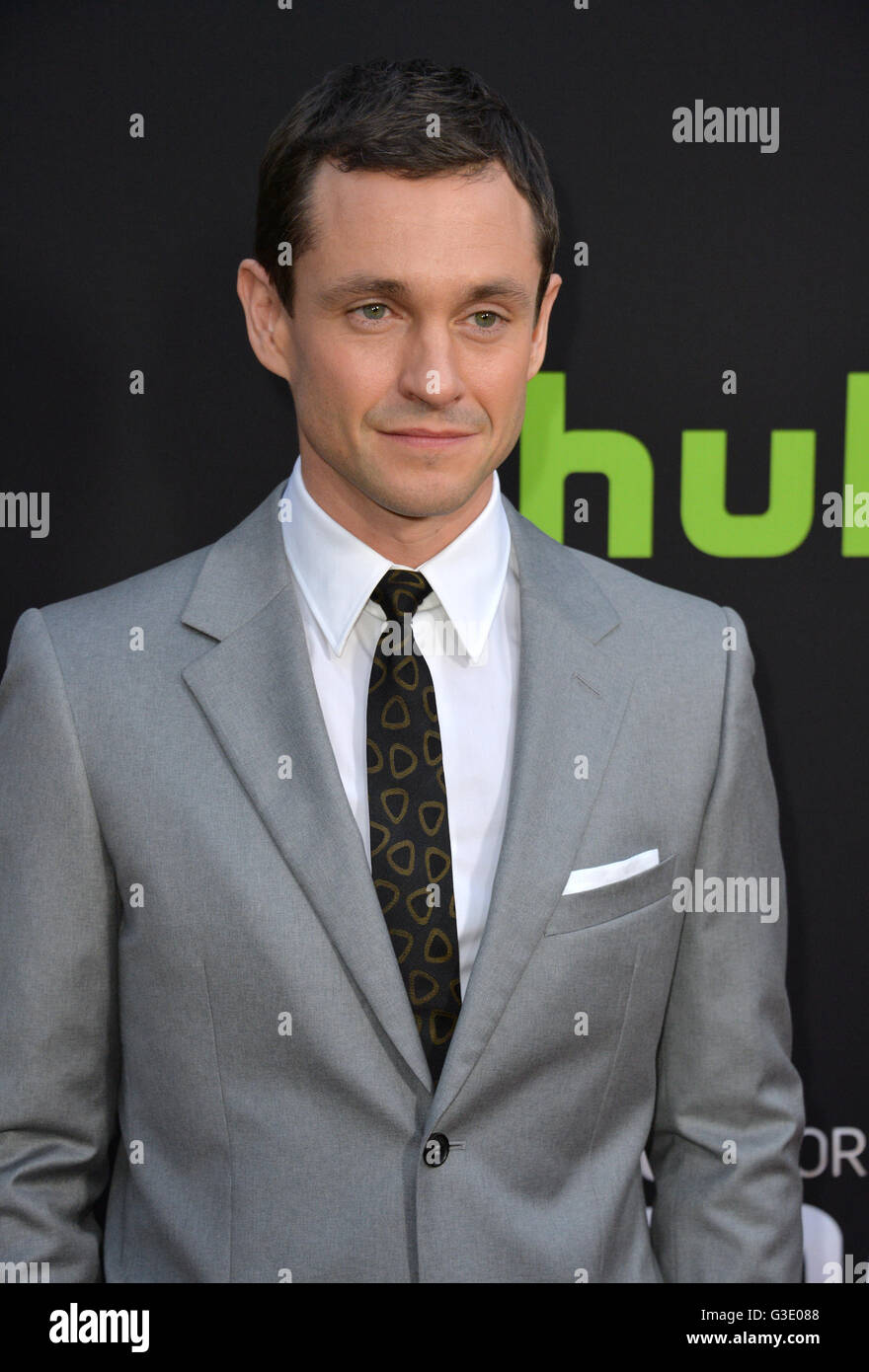 LOS ANGELES, CA - MARCH 21, 2016: Actor Hugh Dancy at the premiere for ...