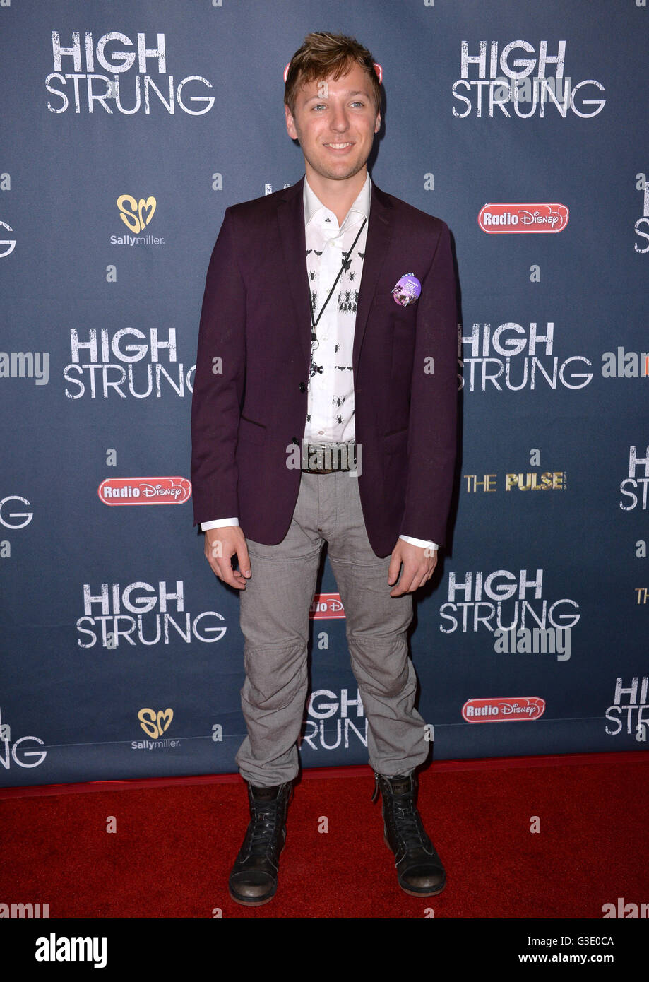 LOS ANGELES, CA - MARCH 29, 2016: Musician Cam Tyler at the premiere ...