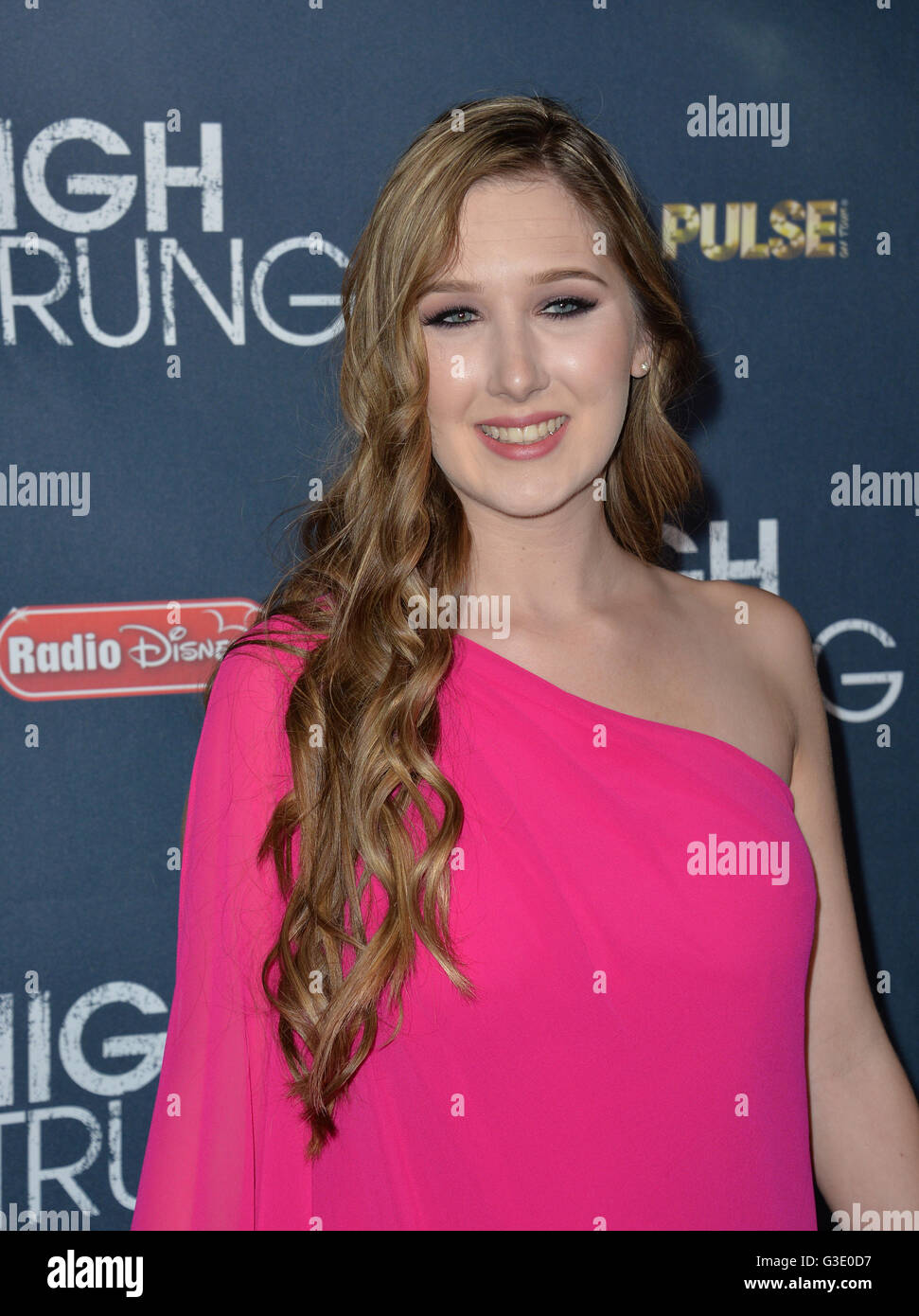 LOS ANGELES, CA - MARCH 29, 2016: Singer Heather Youmans at the ...