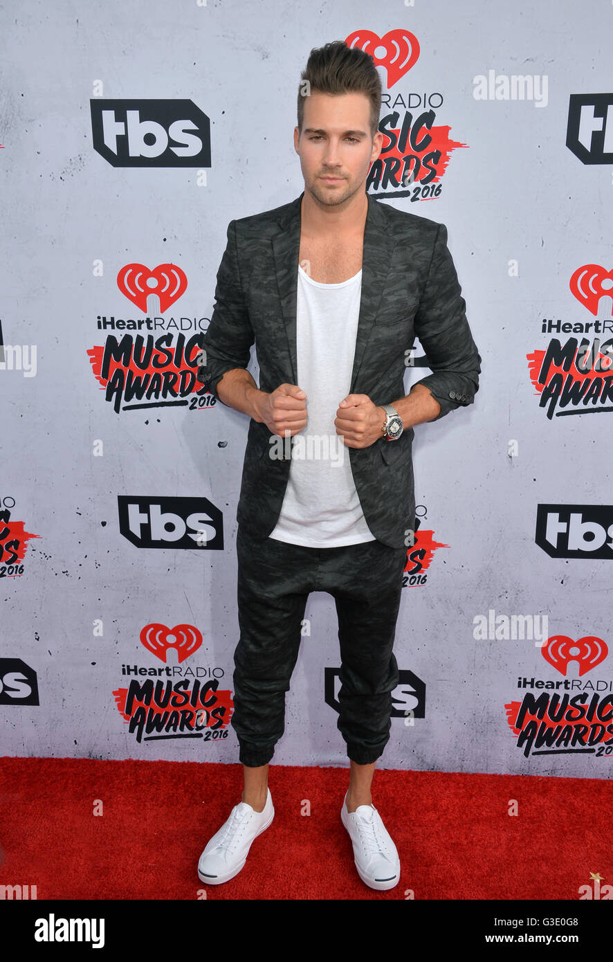 LOS ANGELES, CA. April 3, 2016. Actor/singer James Maslow at the ...