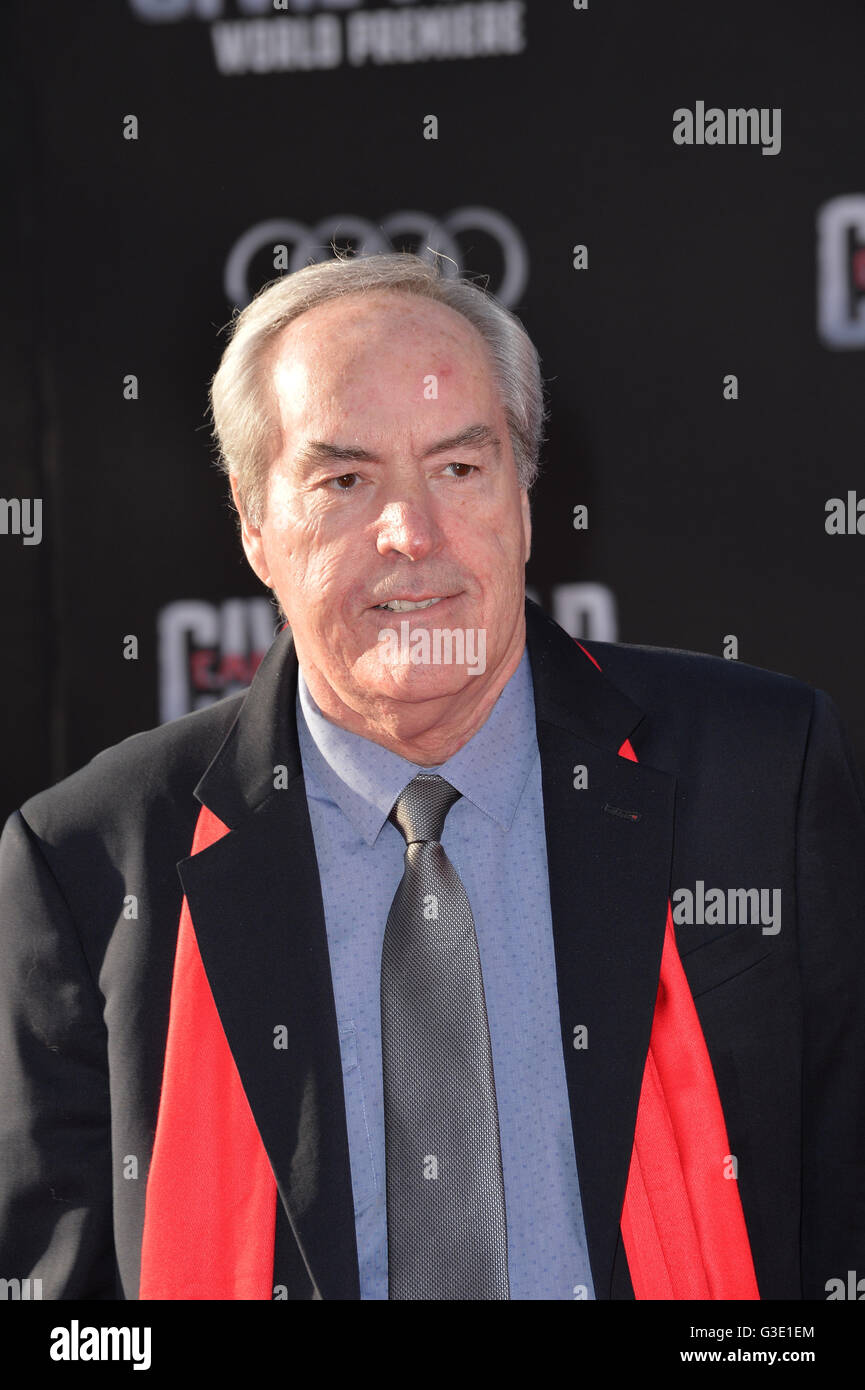 LOS ANGELES, CA. April 12, 2016: Actor Powers Boothe at the world ...