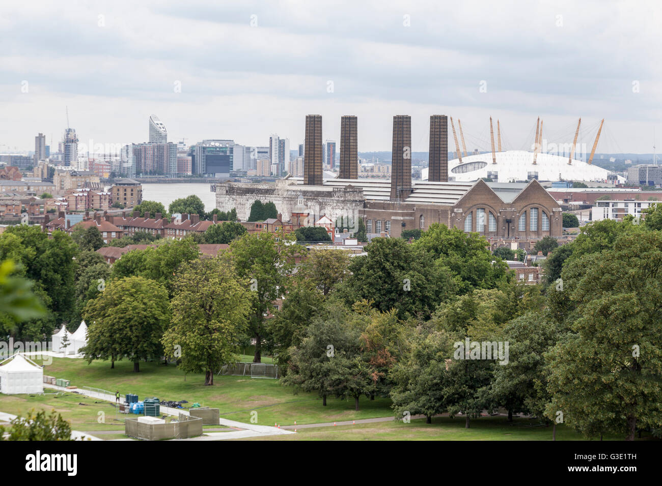 O2 Arena Greenwhich England Stock Photo - Alamy