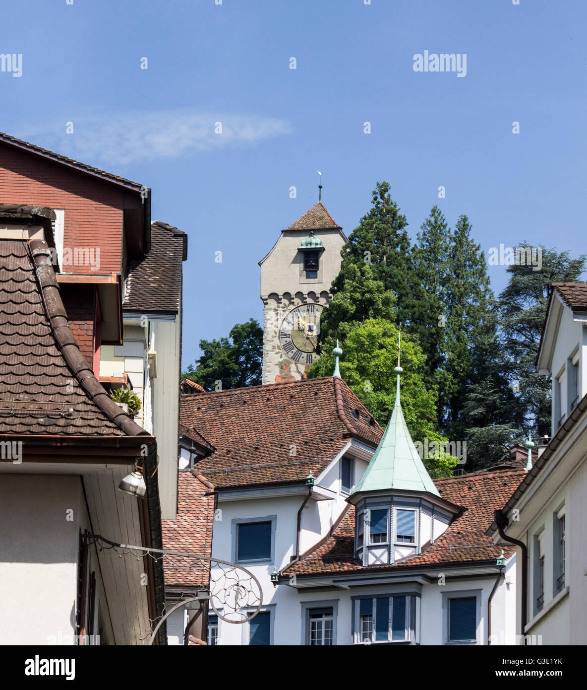 Lucerne Historical Buildings Switzerland Stock Photo - Alamy