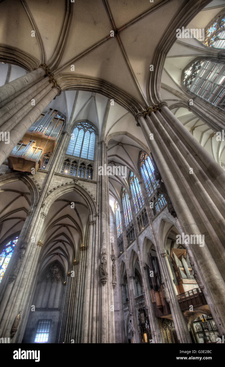 Cologne Cathedral Nave Germany High Resolution Stock Photography and ...