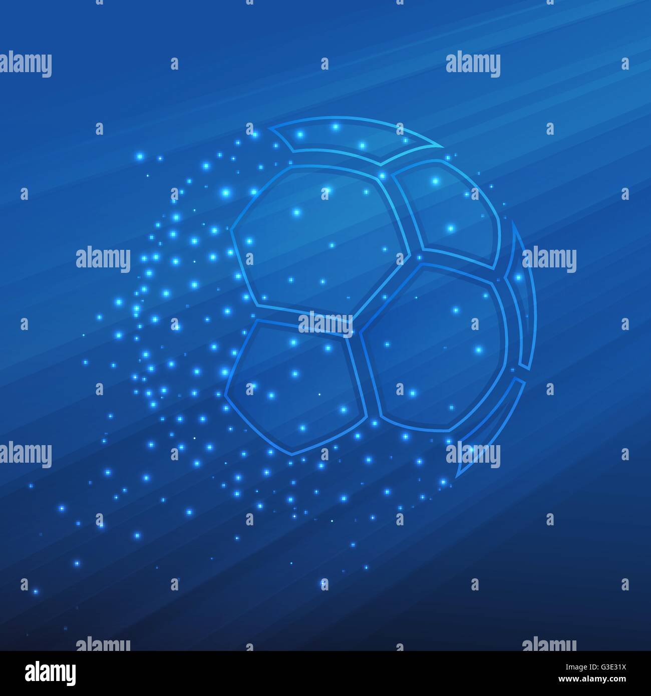 Vector football background hi-res stock photography and images - Alamy