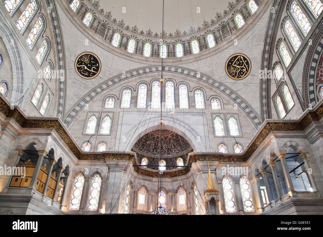 Nuruosmaniye Mosque in Sultanahmet, old city of Istanbul; Istanbul ...