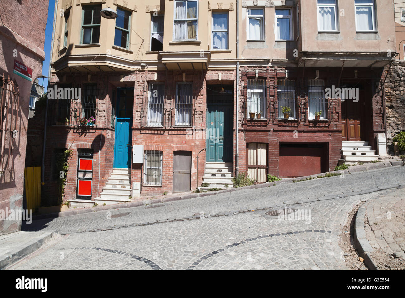 Houses in the Fener district; Istanbul, Turkey Stock Photo - Alamy