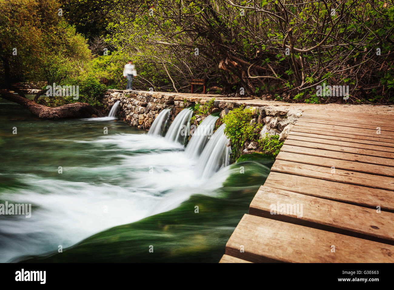 Herman River springs; Caesarea, Israel Stock Photo - Alamy