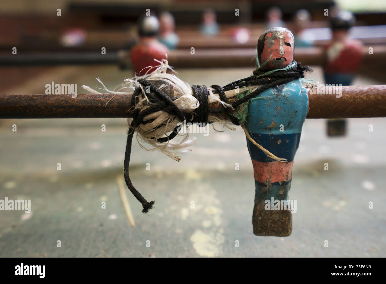 Broken table football hi-res stock photography and images - Alamy