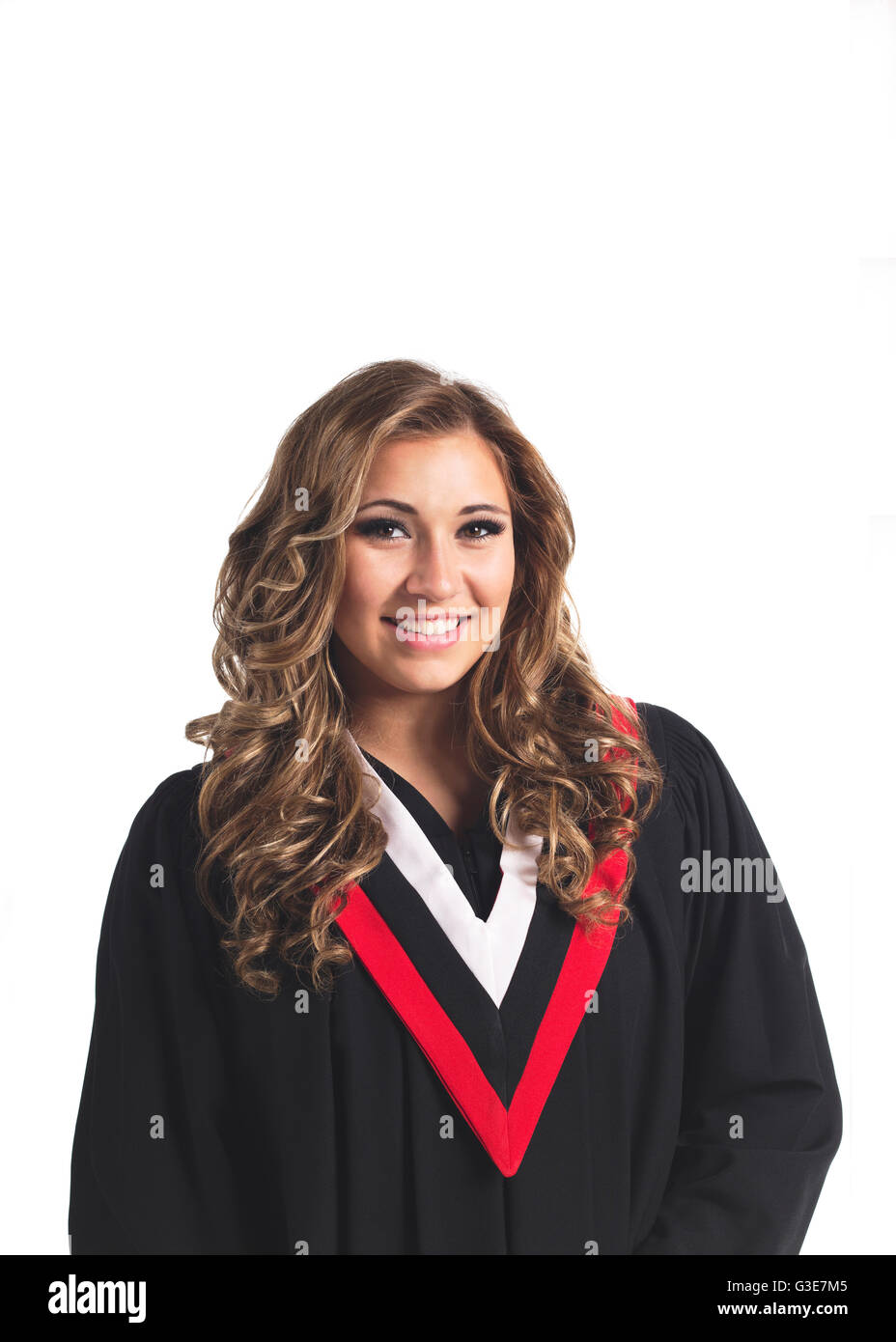 Young graduating woman; Edmonton, Alberta, Canada Stock Photo - Alamy