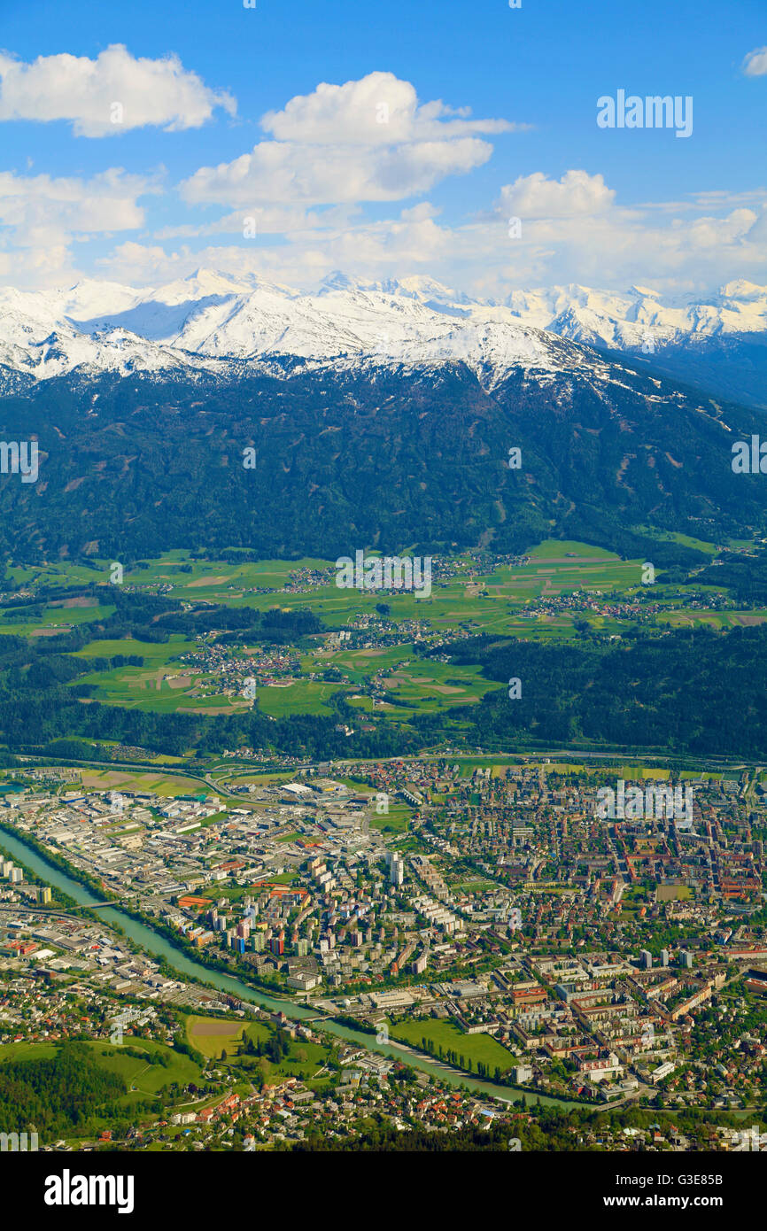 Aerial view of innsbruck hi-res stock photography and images - Alamy