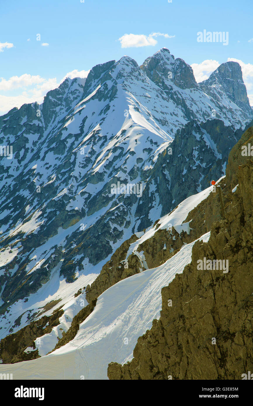 Austria, Tyrol, Alps, Innsbruck, Hafelekar, mountain scenery Stock ...