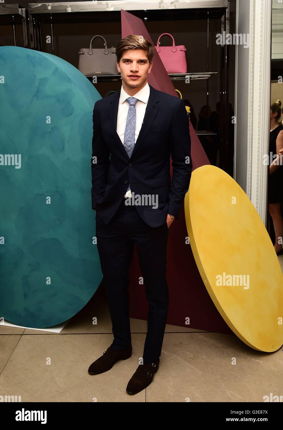 Toby Huntington-Whiteley attends a private party hosted by Burberry ...