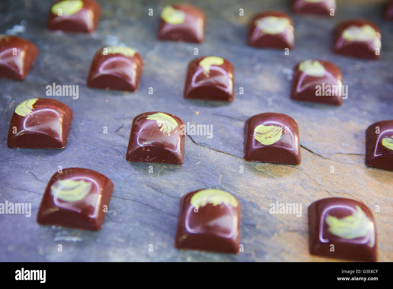 Small chocolate candy Stock Photo - Alamy