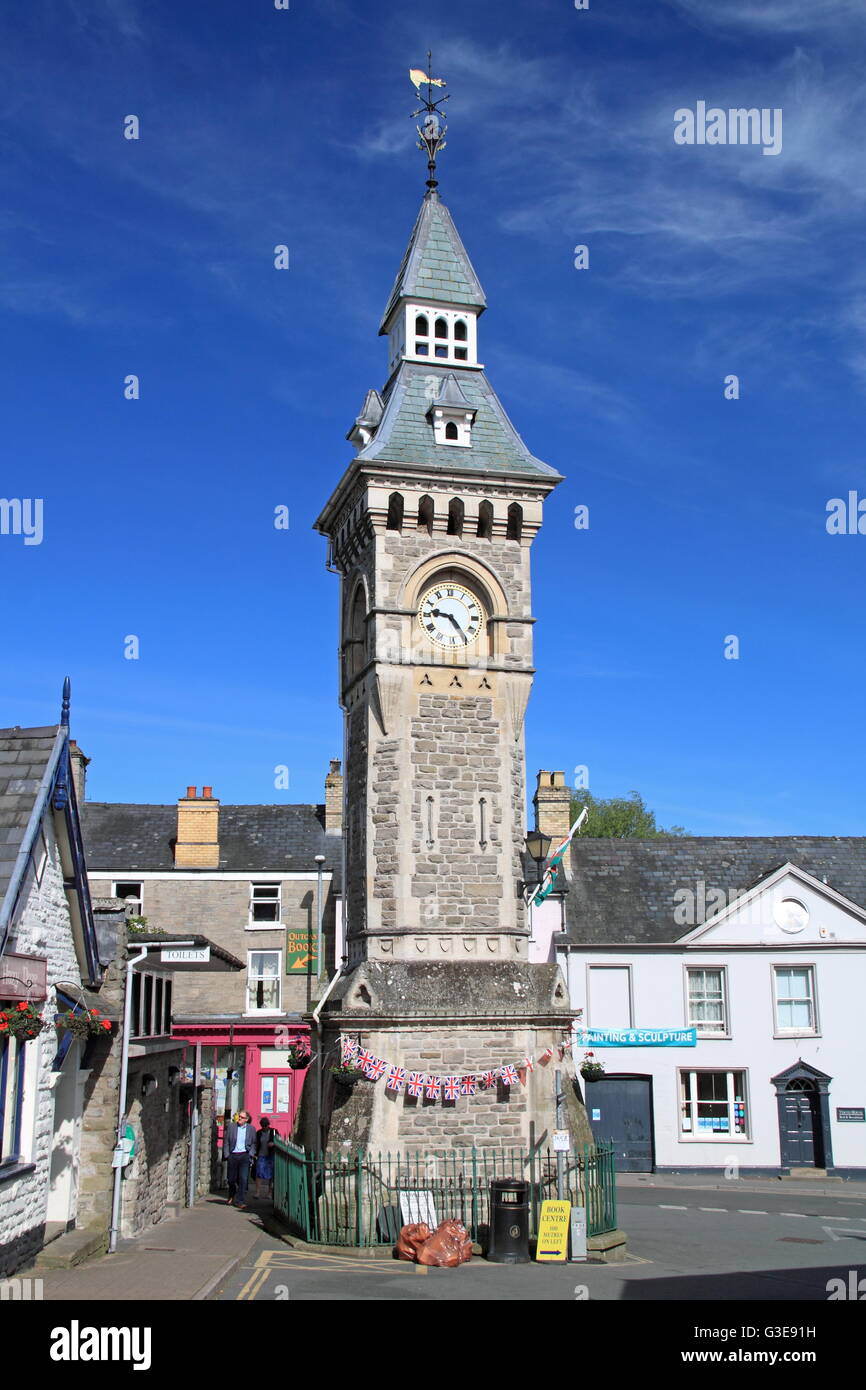 Hay on wye clock tower belmont road hi-res stock photography and images ...