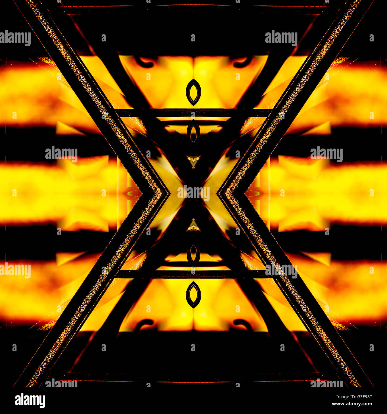 Abstract geometric and symmetric colorful background Stock Photo - Alamy