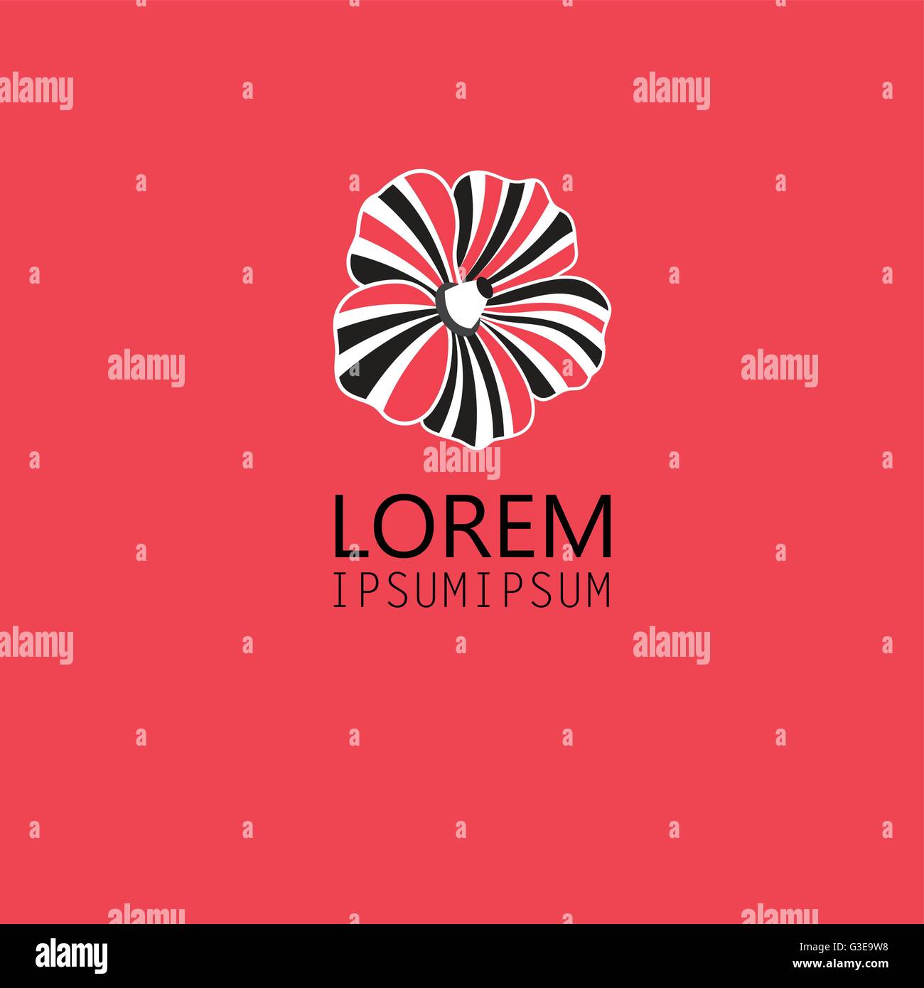 Beautiful vector illustration with abstract drawings Stock Vector Image ...