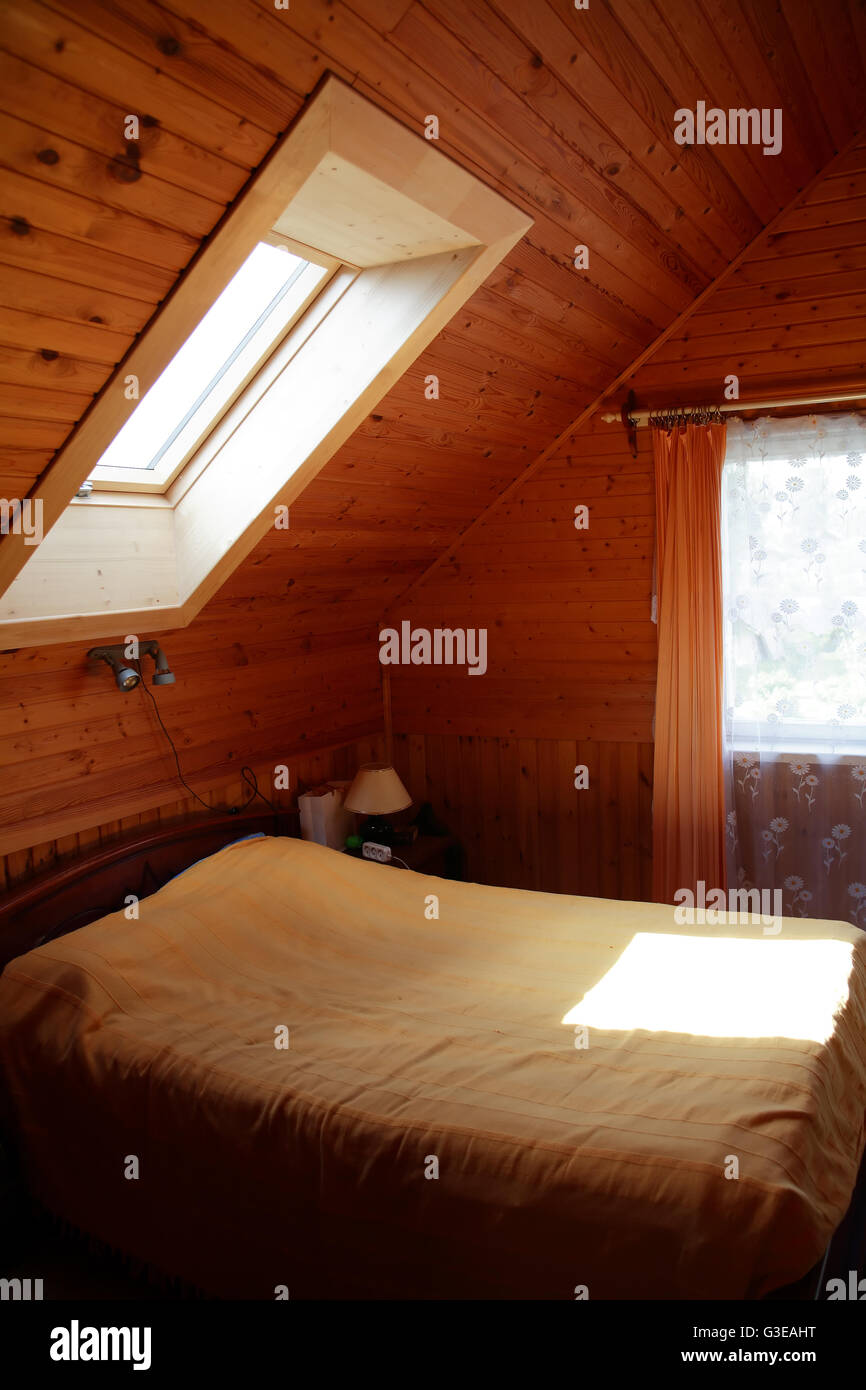 Attic window roof hi-res stock photography and images - Alamy