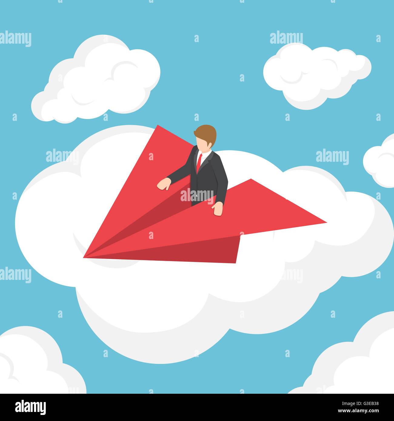 Isometric airplane hi-res stock photography and images - Alamy