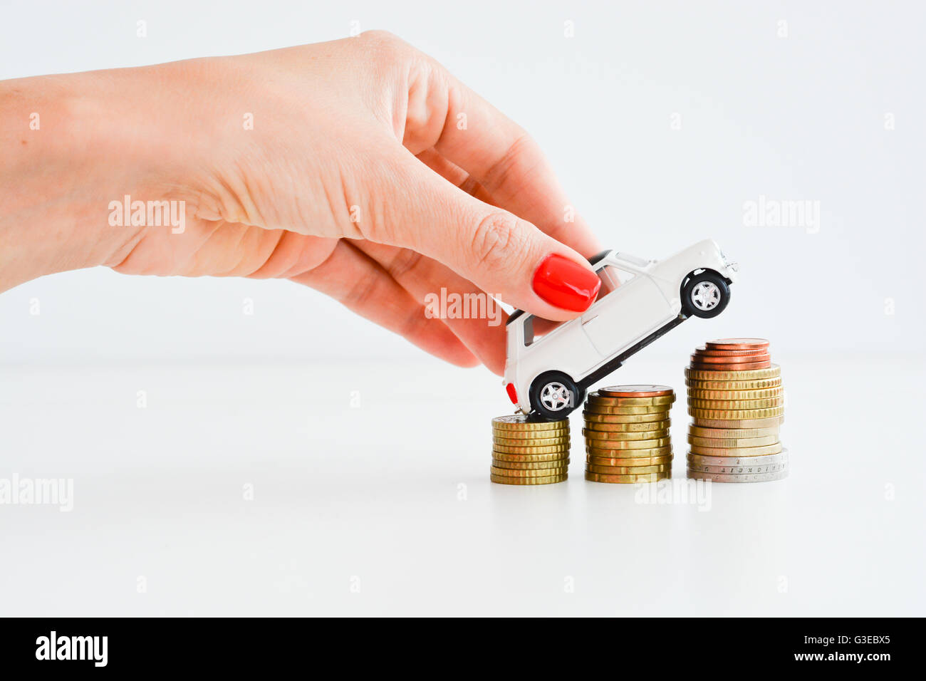 Increase auto market sales concept Stock Photo - Alamy