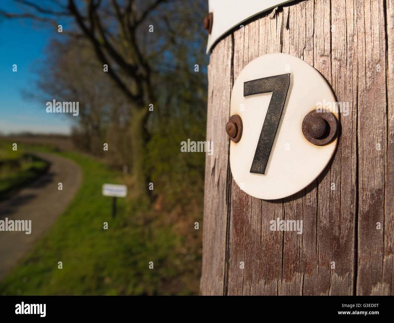 Number rustic hi-res stock photography and images - Alamy