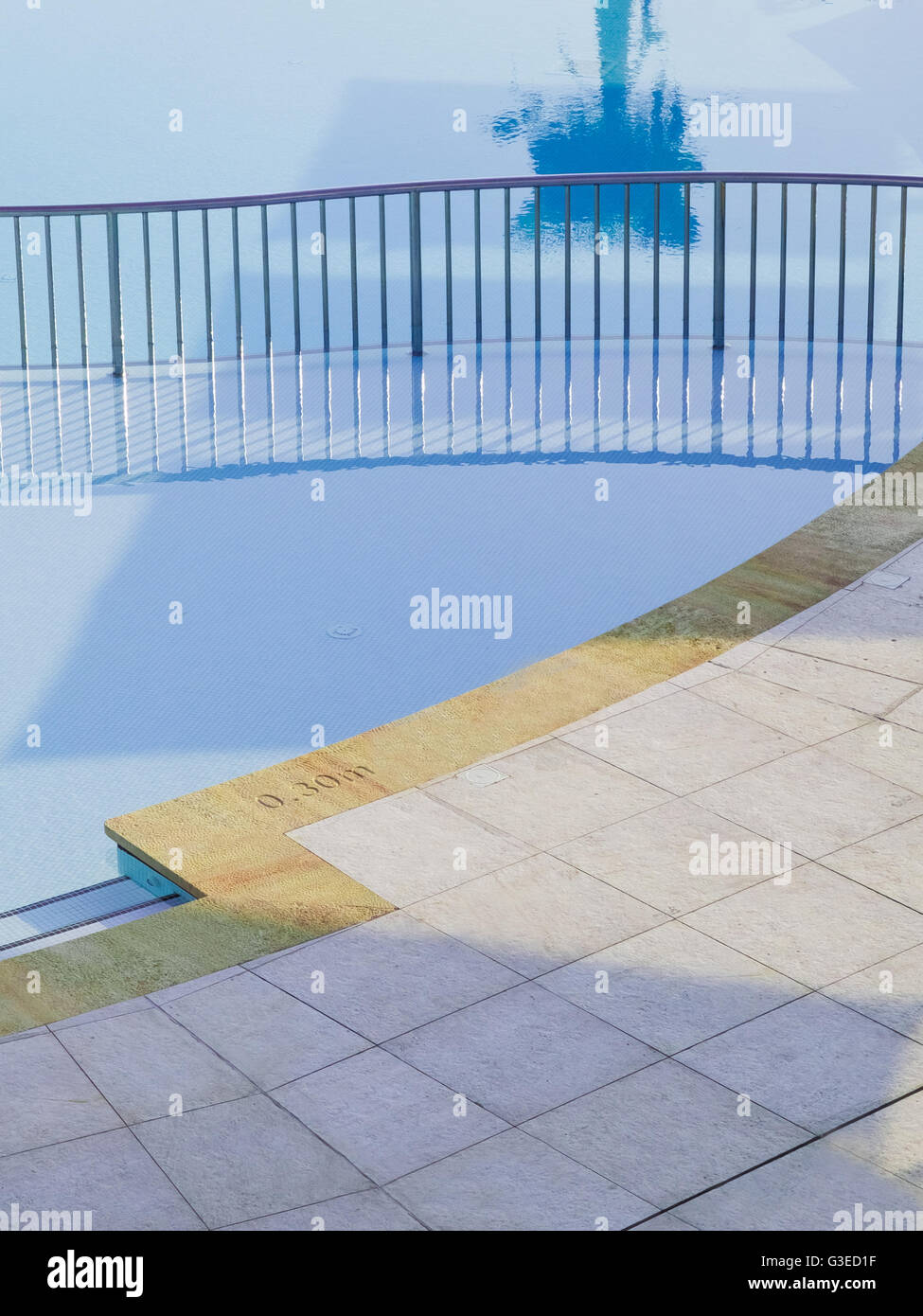 Pool fence reflection hi-res stock photography and images - Alamy