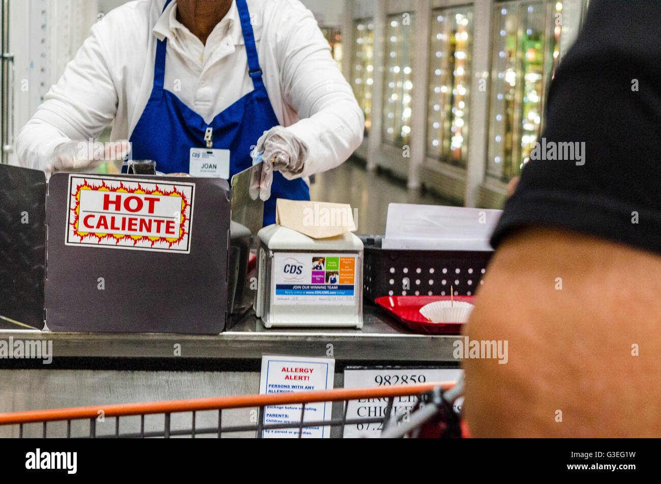 Food samples store hi-res stock photography and images - Alamy