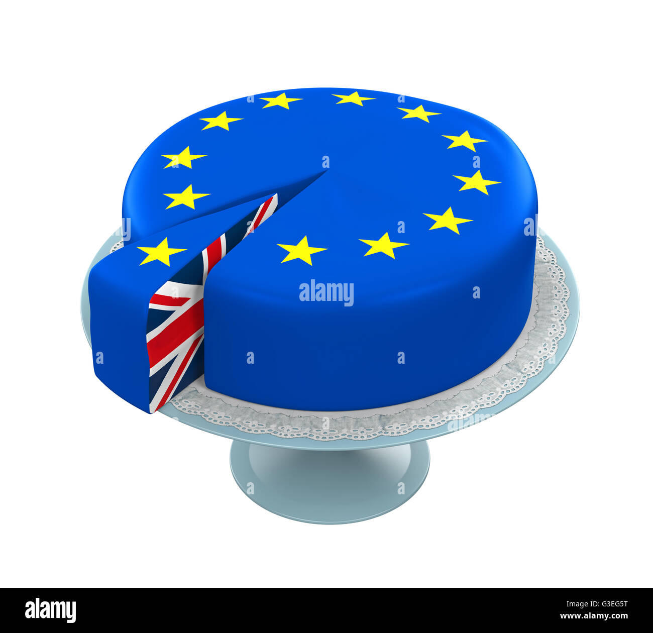 England flag cake Cut Out Stock Images & Pictures - Alamy