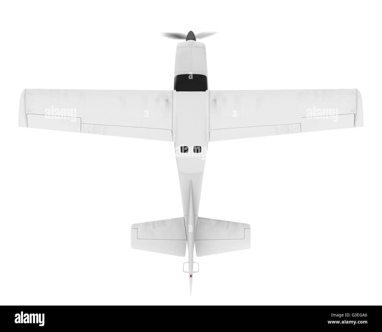 Light Aircraft Isolated Stock Photo - Alamy