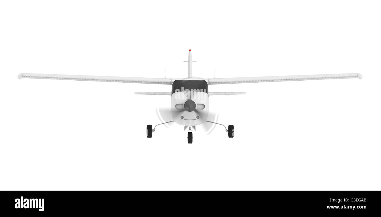 Light Aircraft Isolated Stock Photo - Alamy