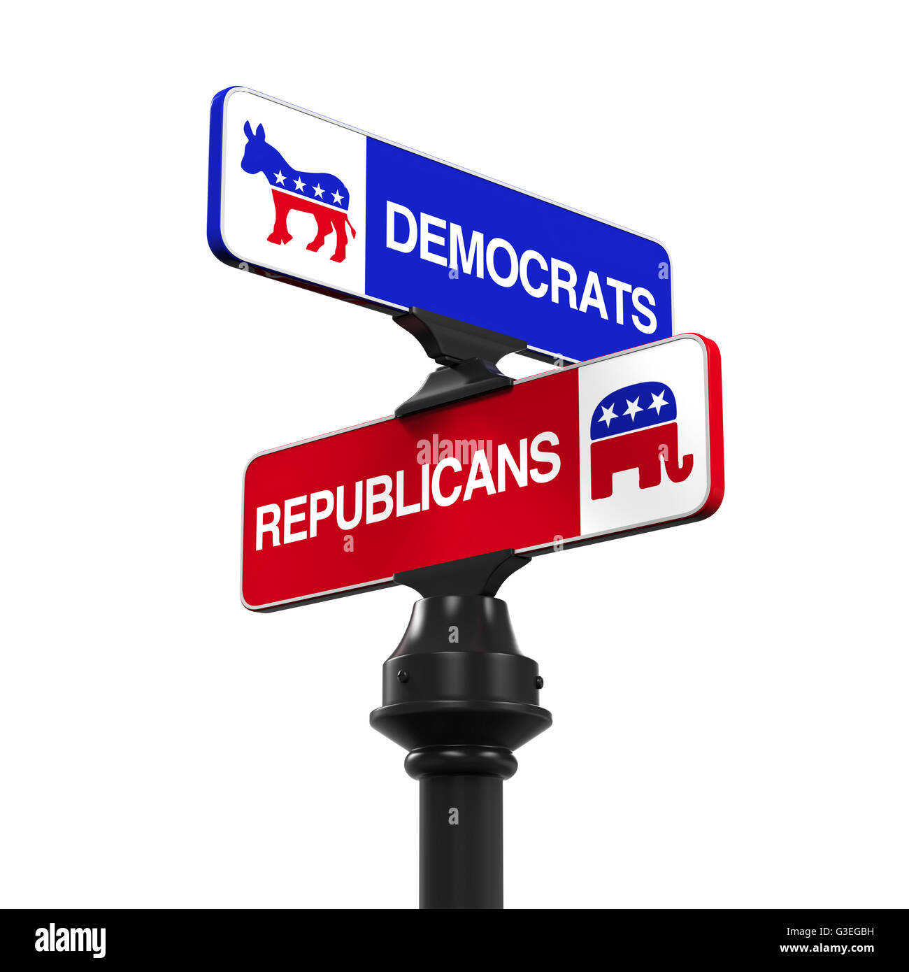 Democratic republican symbol hi-res stock photography and images - Alamy