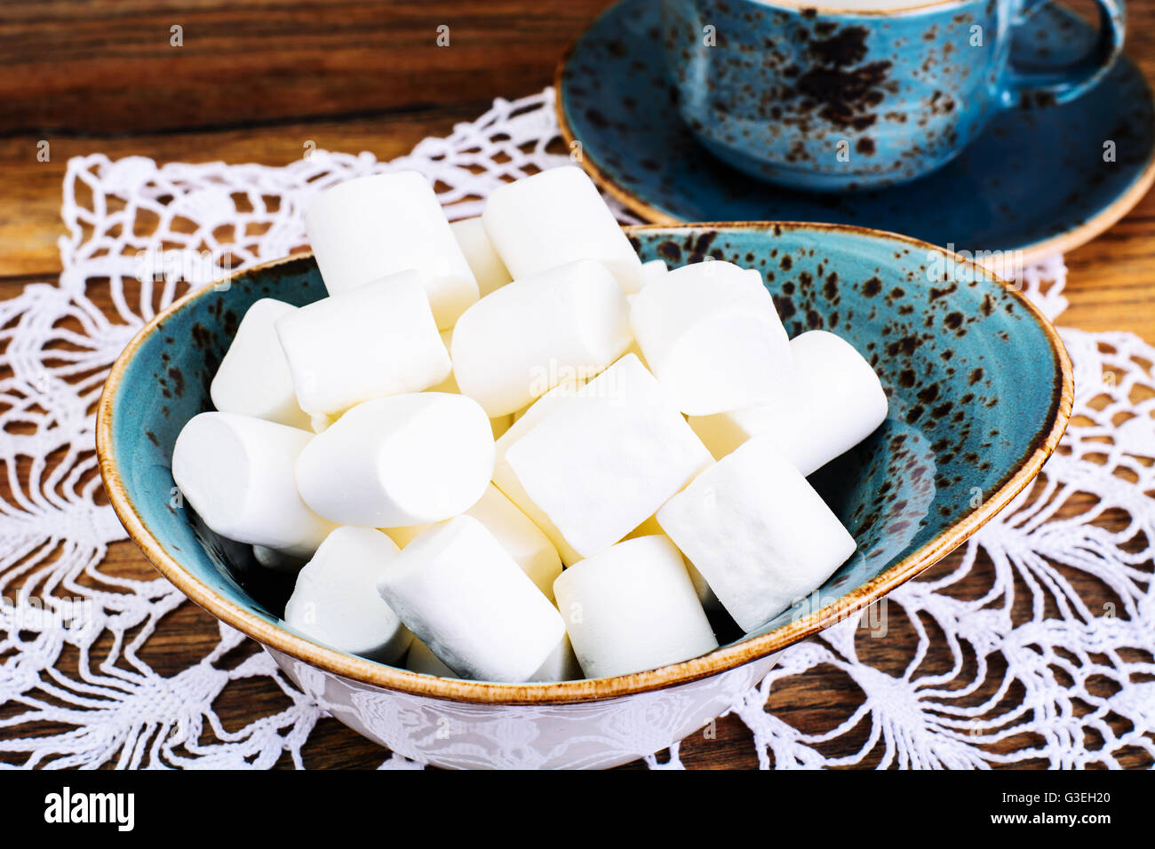 Tasty Sweet Desert Stock Photo - Alamy