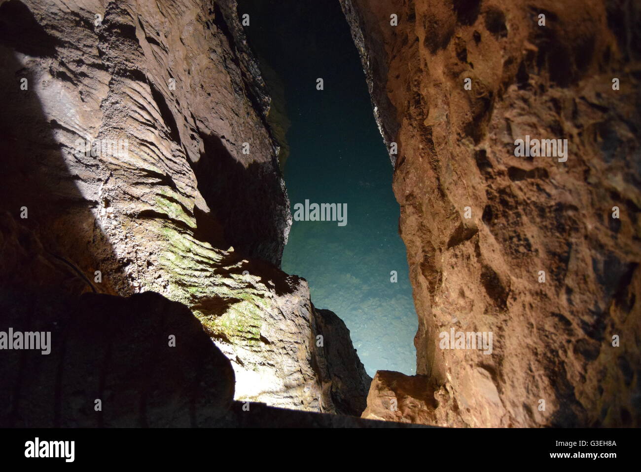 Another cave formation in Wookey Hole caves, Somerset, UK Stock Photo ...