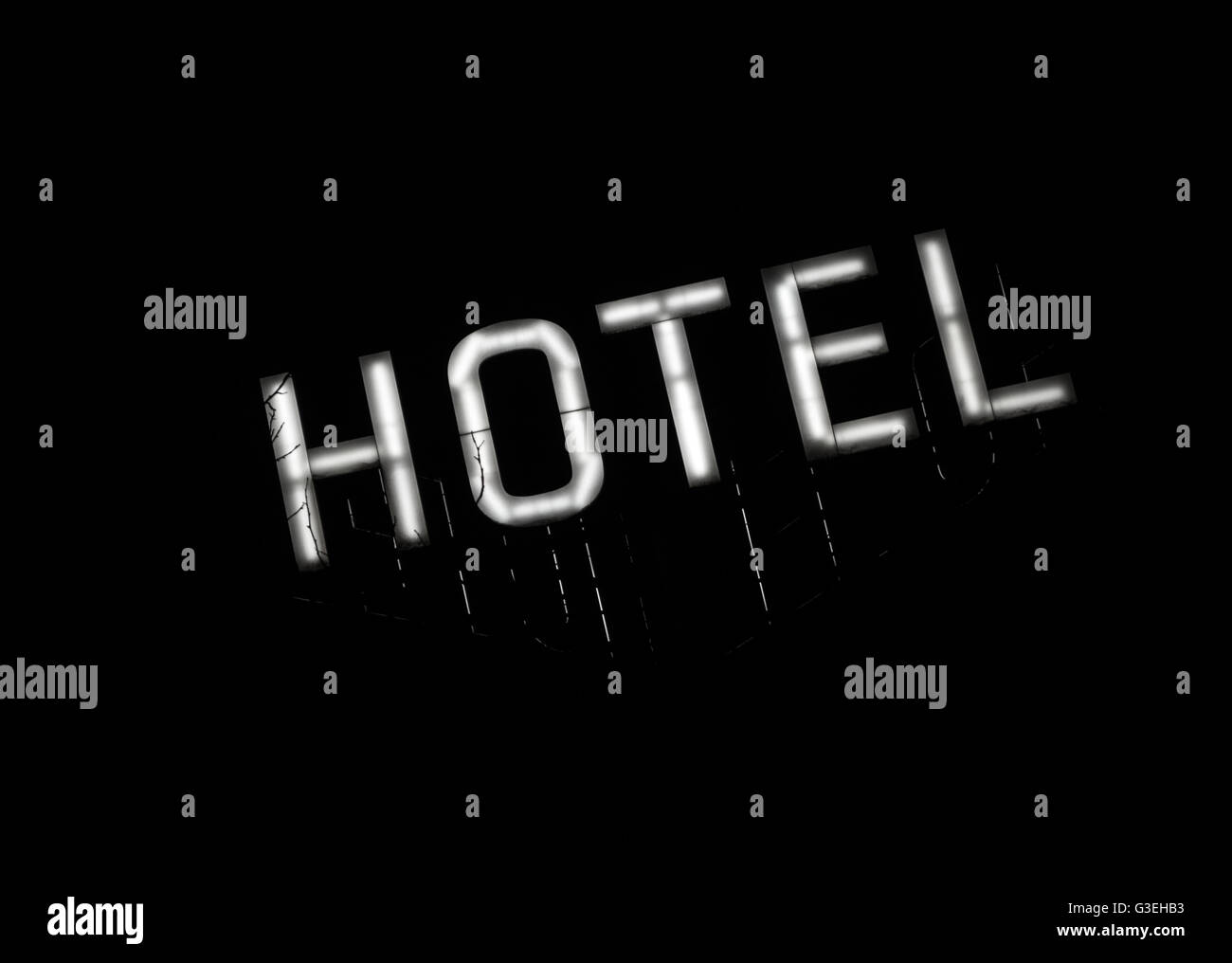 Hotel sign signboard hi-res stock photography and images - Alamy