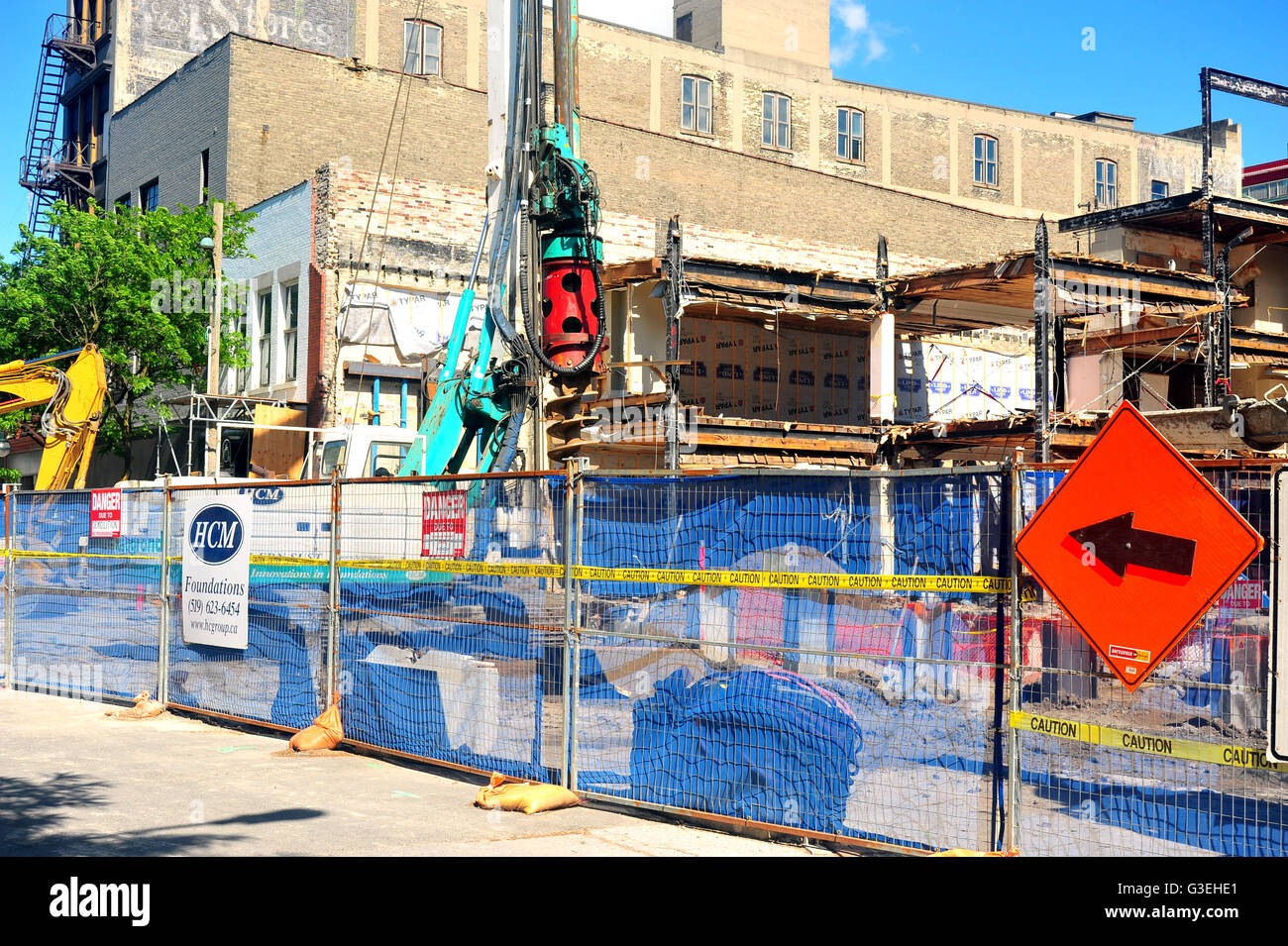 Large building demolition hi-res stock photography and images - Alamy